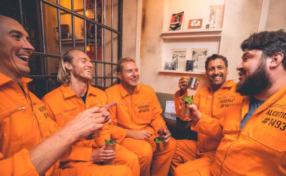 Alcotraz Cocktail Experience Liverpool | Stag Party Activities